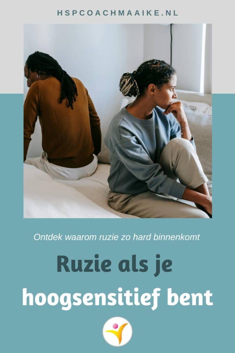 Hoe ga je om met ruzie als je hoogsensitief bent?